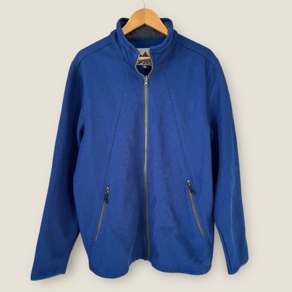Windriver | Jackets & Coats | Windriver Mens Blue Zipup Sweater Jacket ...